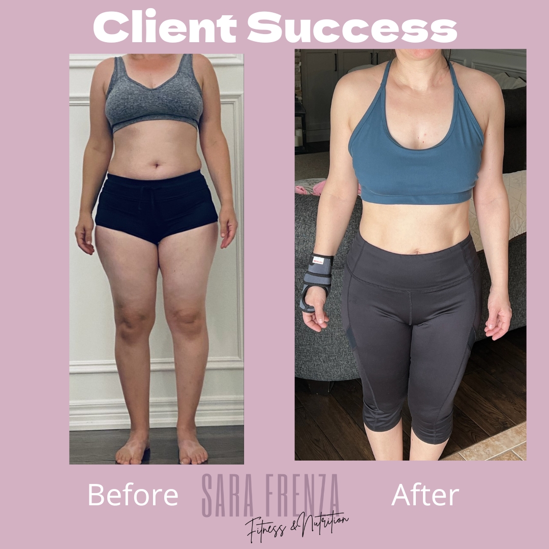 Client Transformations - Sara Frenza Fitness and Nutrition