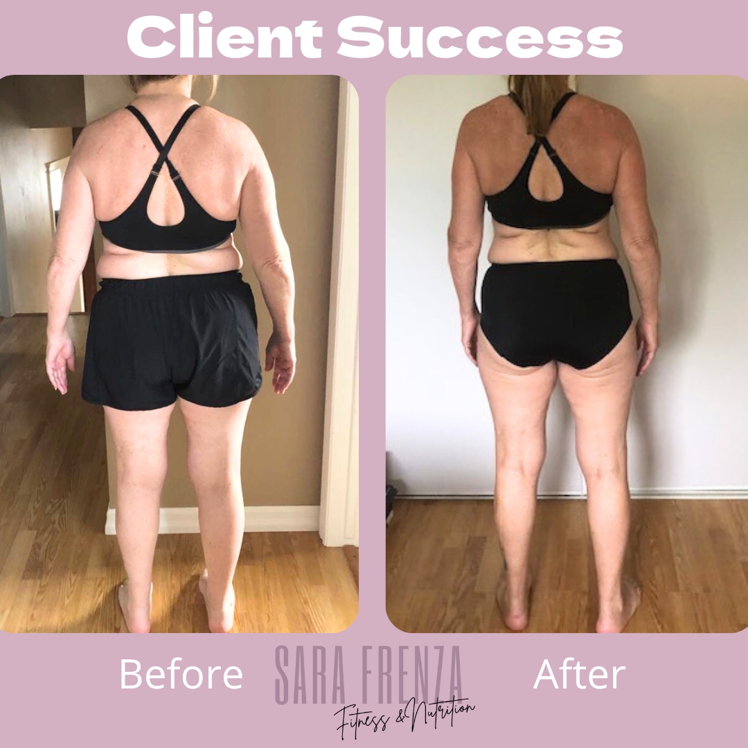 Client Transformations - Sara Frenza Fitness and Nutrition