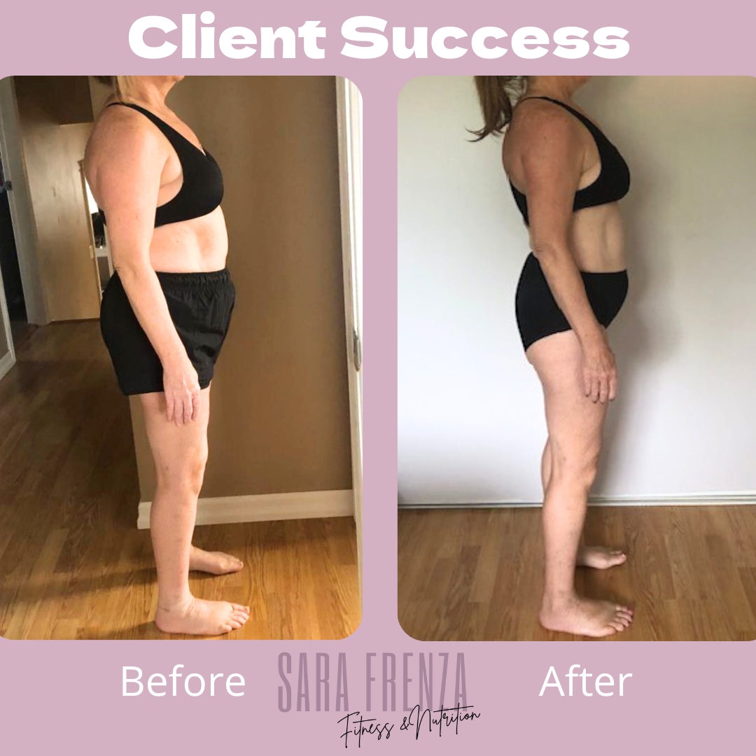 Client Transformations - Sara Frenza Fitness and Nutrition