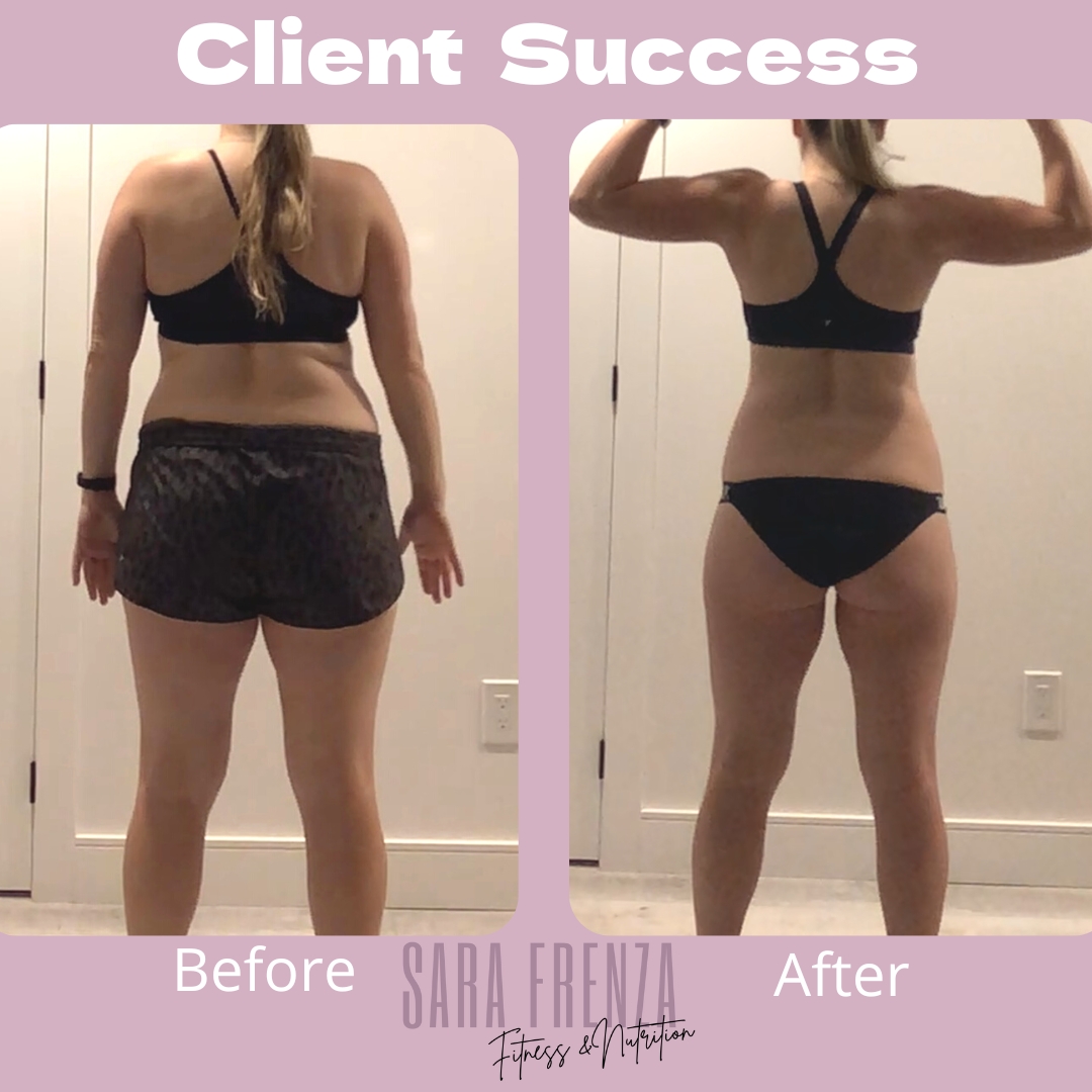 Client Transformations - Sara Frenza Fitness and Nutrition