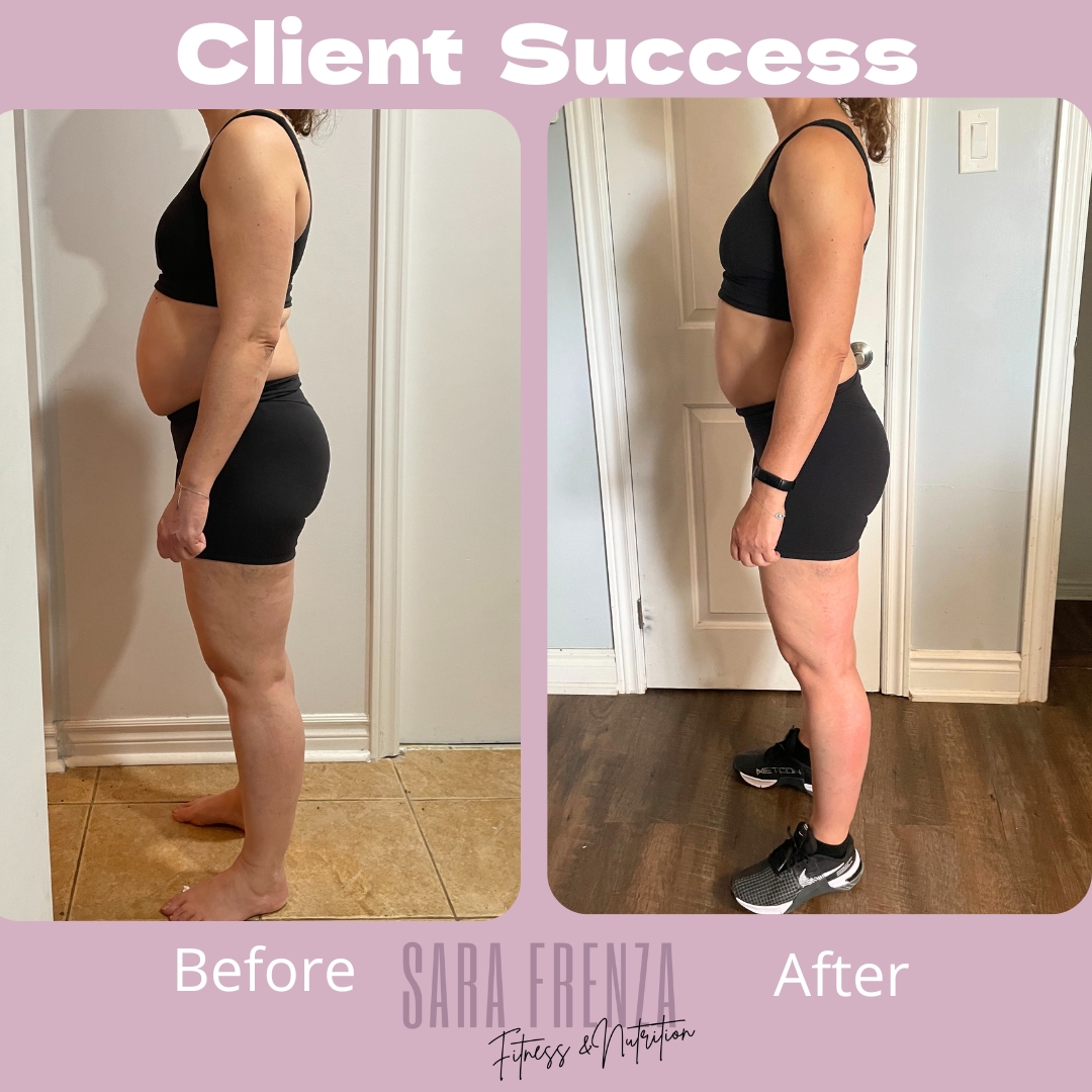 Client Transformations - Sara Frenza Fitness and Nutrition